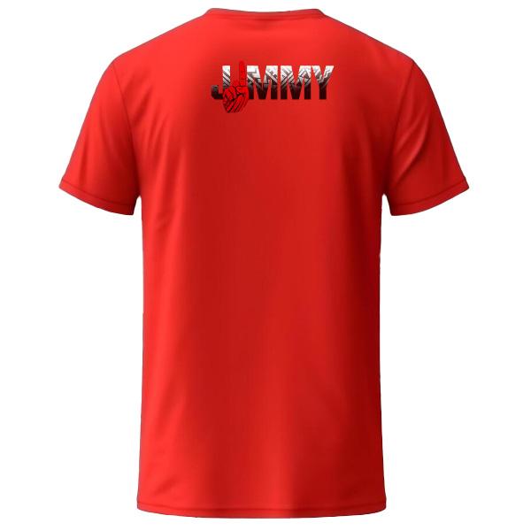 Buy Men's Red Jimmy Uso No Yeet T-Shirt Online in Pakistan ...