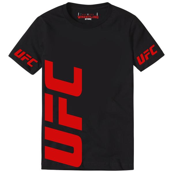 Buy UFC Official Logo Side Bottom Digital Print T Shirt Online in Pakistan